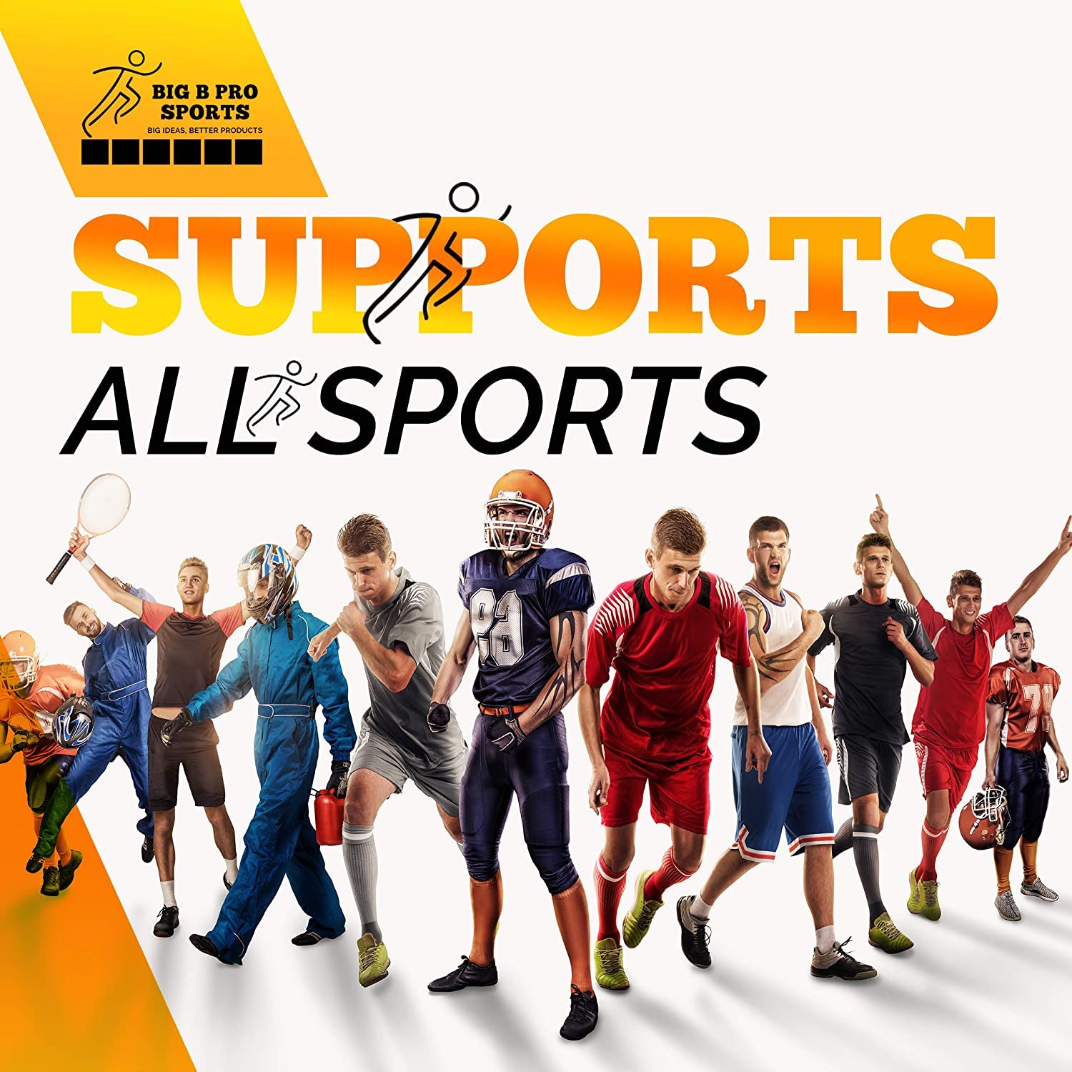 Speed & Agility Training Set (Orange)- Agility Ladder, Football Cones, Running Parachute, Jump Rope, Hurdles & Resistance Bands