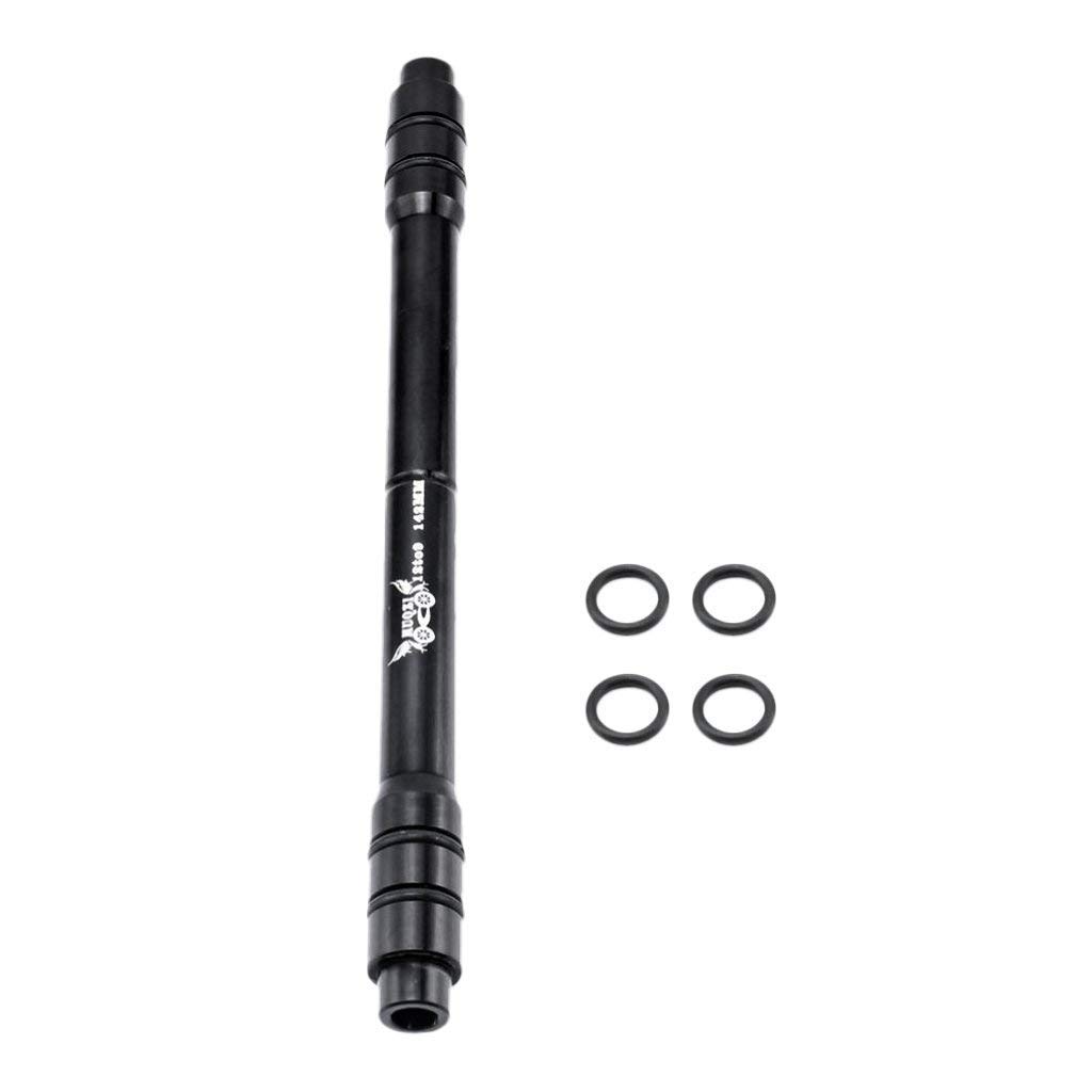 Qfauto 12/15mm to 9mm Quick Release Hub Conversion Skewer Thru Axle Hub Adapters Fit for Mountain Bike Bicycle