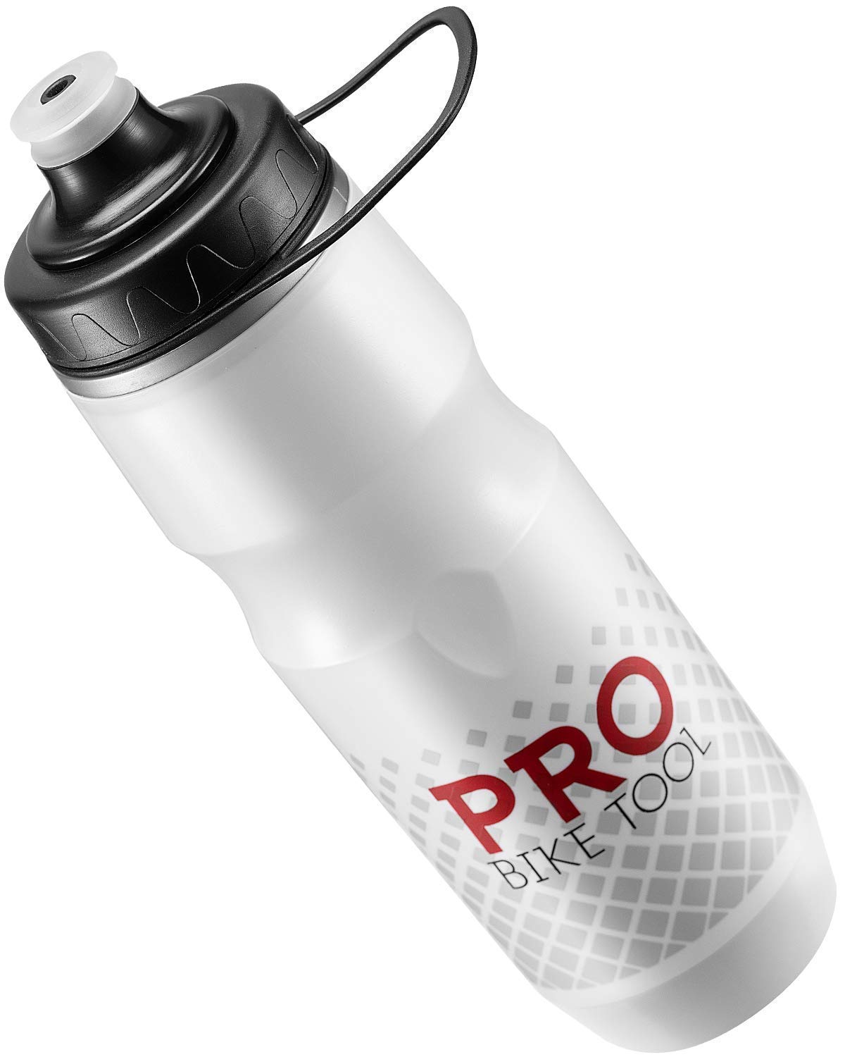 PRO BIKE TOOL Insulated Bike Water Bottle + Bicycle Water Bottle Bundle - for Road or Mountain Bikes