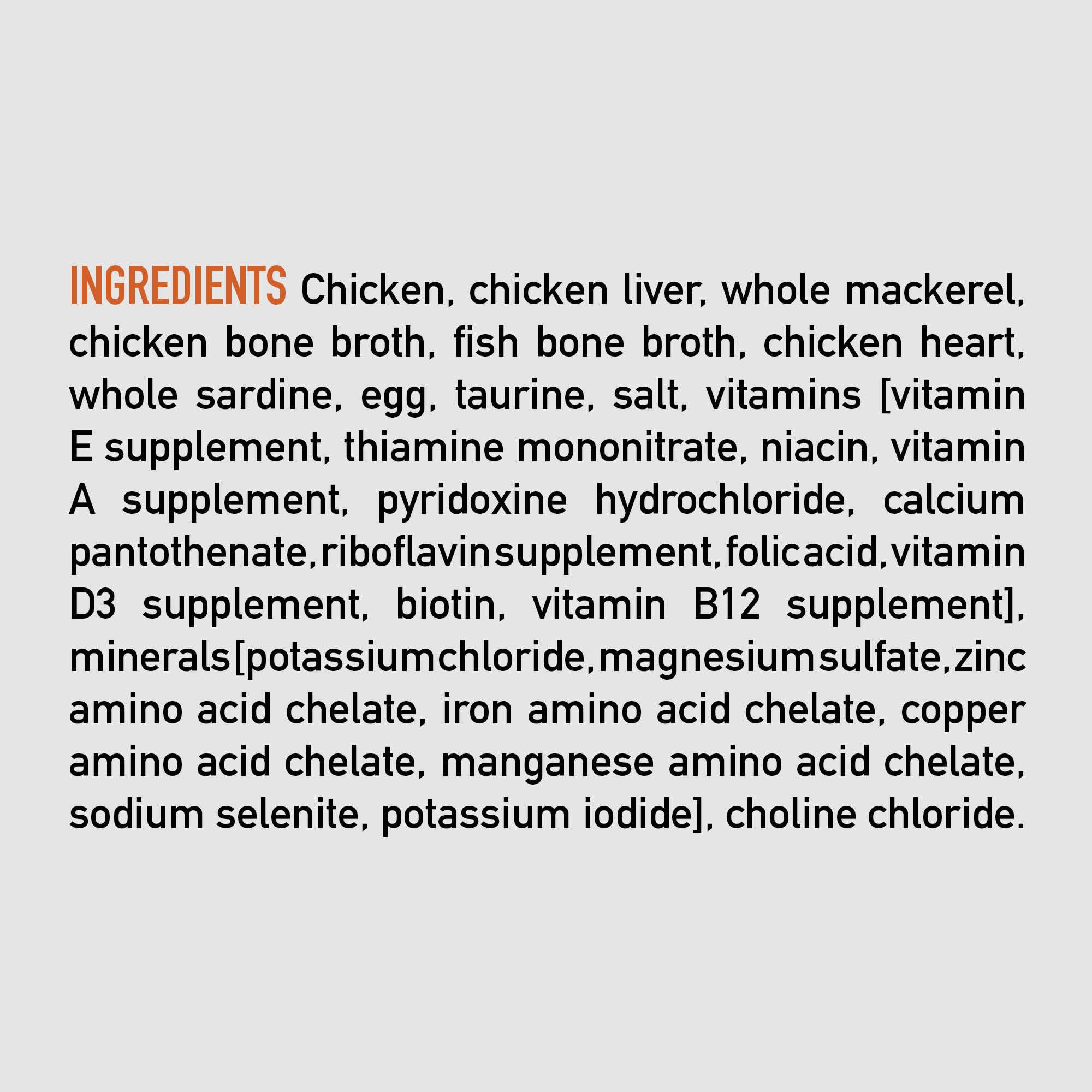 ORIJEN Original Entree in Bone Broth Wet Cat Food, WholePrey Ingredients, 3 oz (Case of 24)