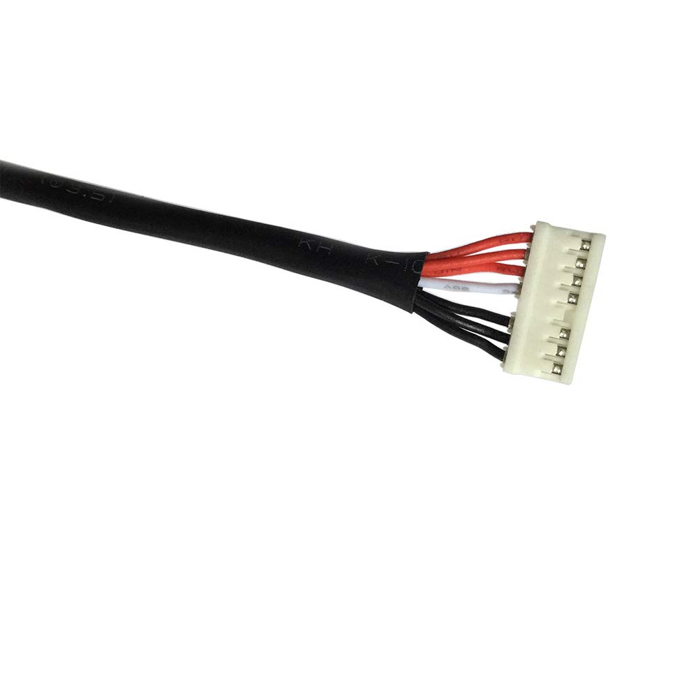 PYDDIN New Laptop DC Power Jack with Cable/Harness for Dell Inspiron 15 7557 7559 5577 5576 Y44M8 0Y44M8, DC Charging Socket Connector