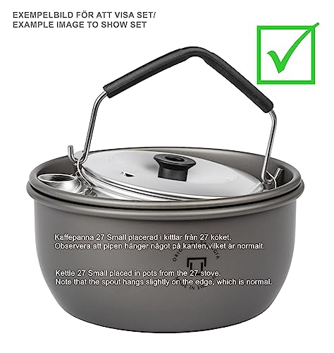 TRANGIA 27 Aluminium Kettle (0.6-Liter), Multi