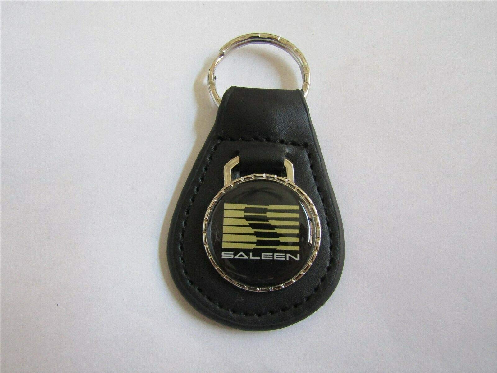 SALEEN S281 S302 H302 PARNELLI CHALLENGER GOLD LOGO KEYCHAIN - BLACK