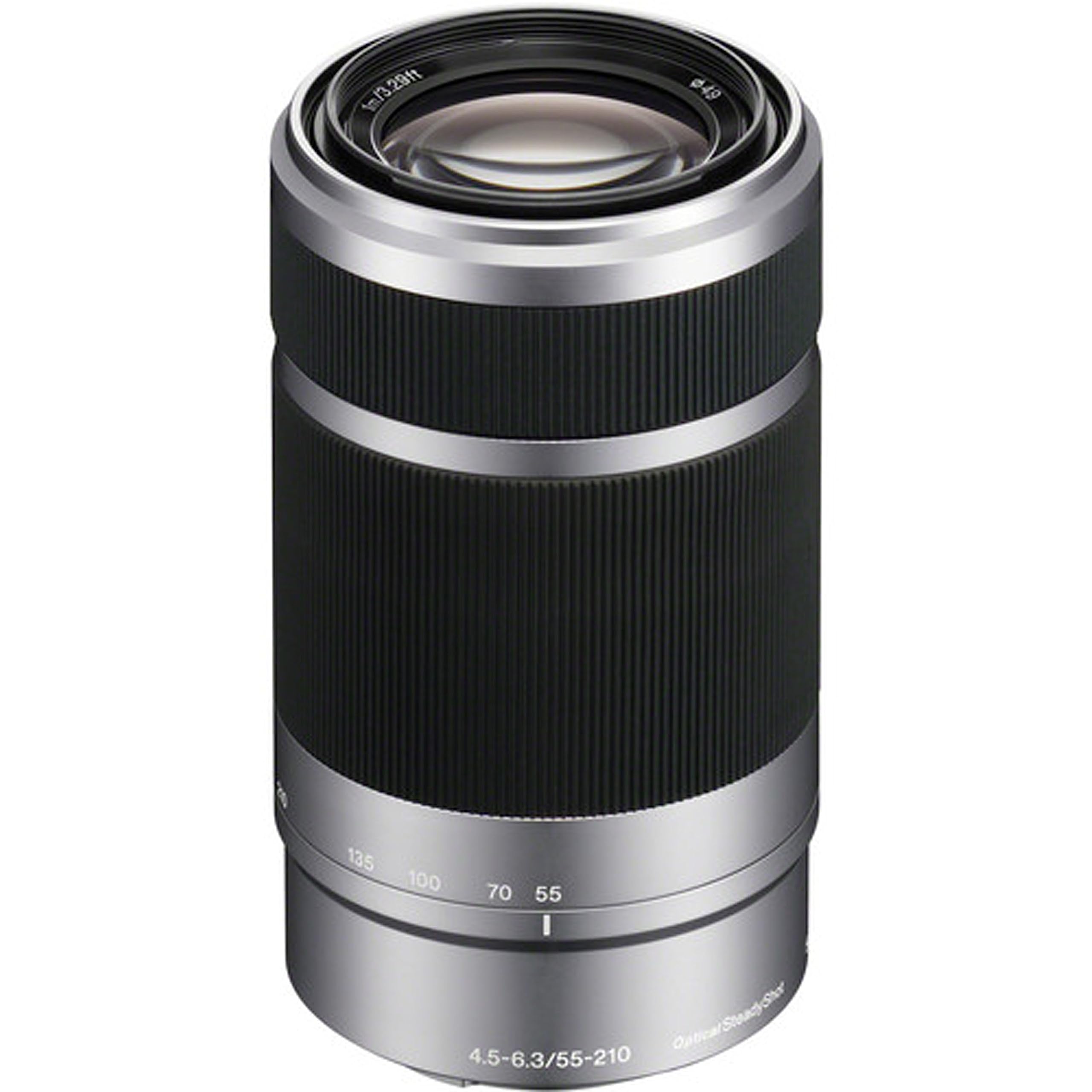 Sony a6400 Mirrorless Camera (Silver) + Sony E PZ 16-50mm f/3.5-5.6 OSS Lens + Sony E 55-210mm f/4.5-6.3 OSS Lens + 2X 64GB Memory + Case + Tripod & More (20pc Bundle)