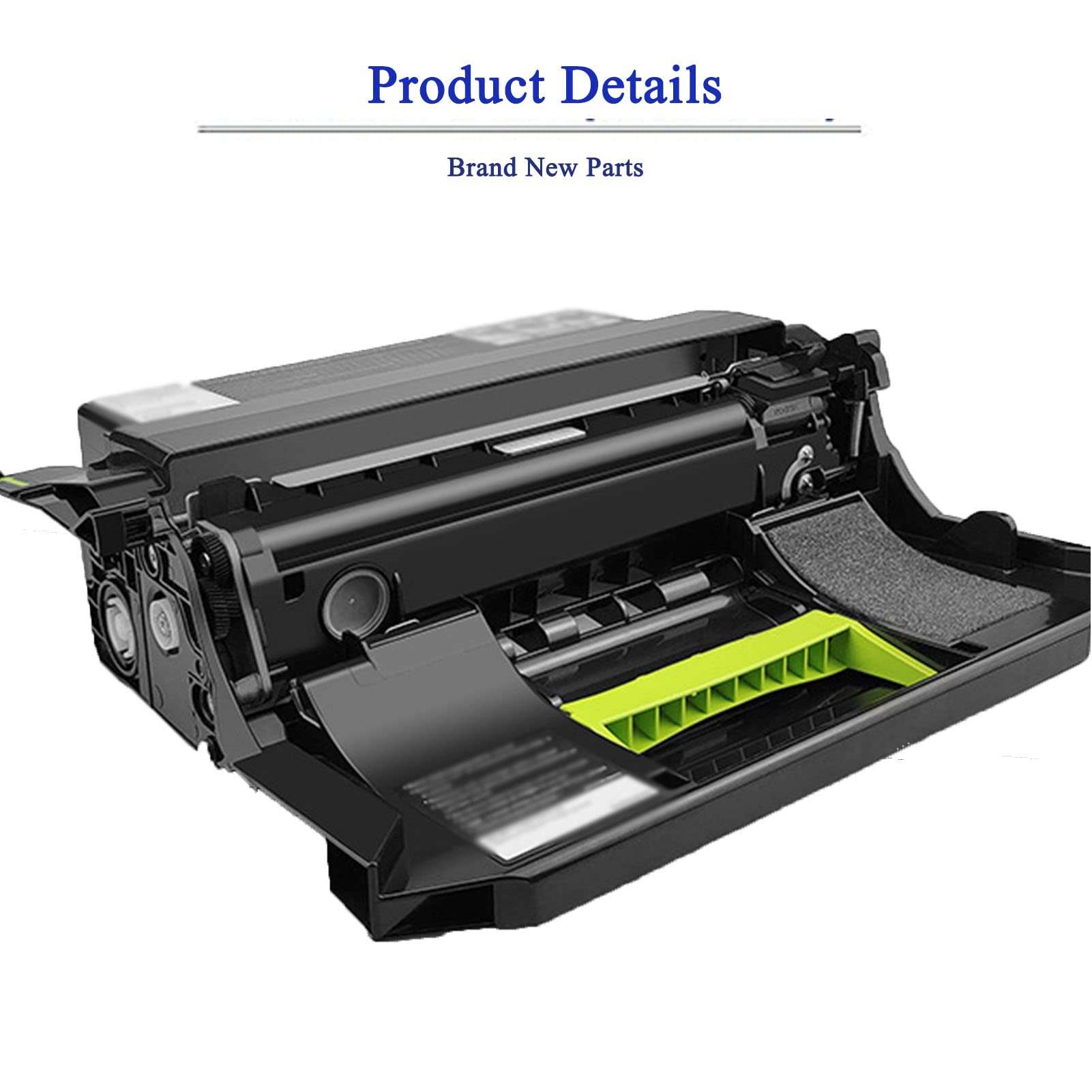 OGLU M5155 Compatible 24B6025 Black Imaging Unit for Lexmark M5155 M5163 M5170 XM5163 XM5170 Printer, High Yield 100,000 Pages 1Pack