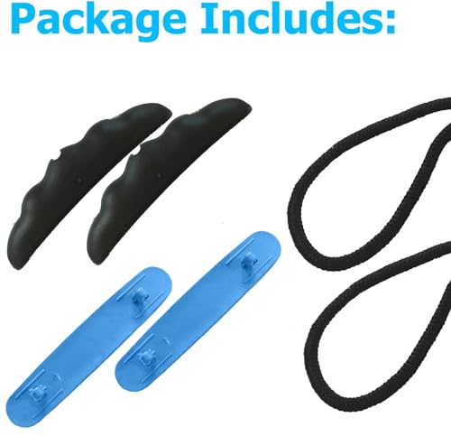 Occult Kayak Handles (2 Pack) - Hardware Kit Included, Durable Replacements, Easy Installation - Kayak and Boat Accessories