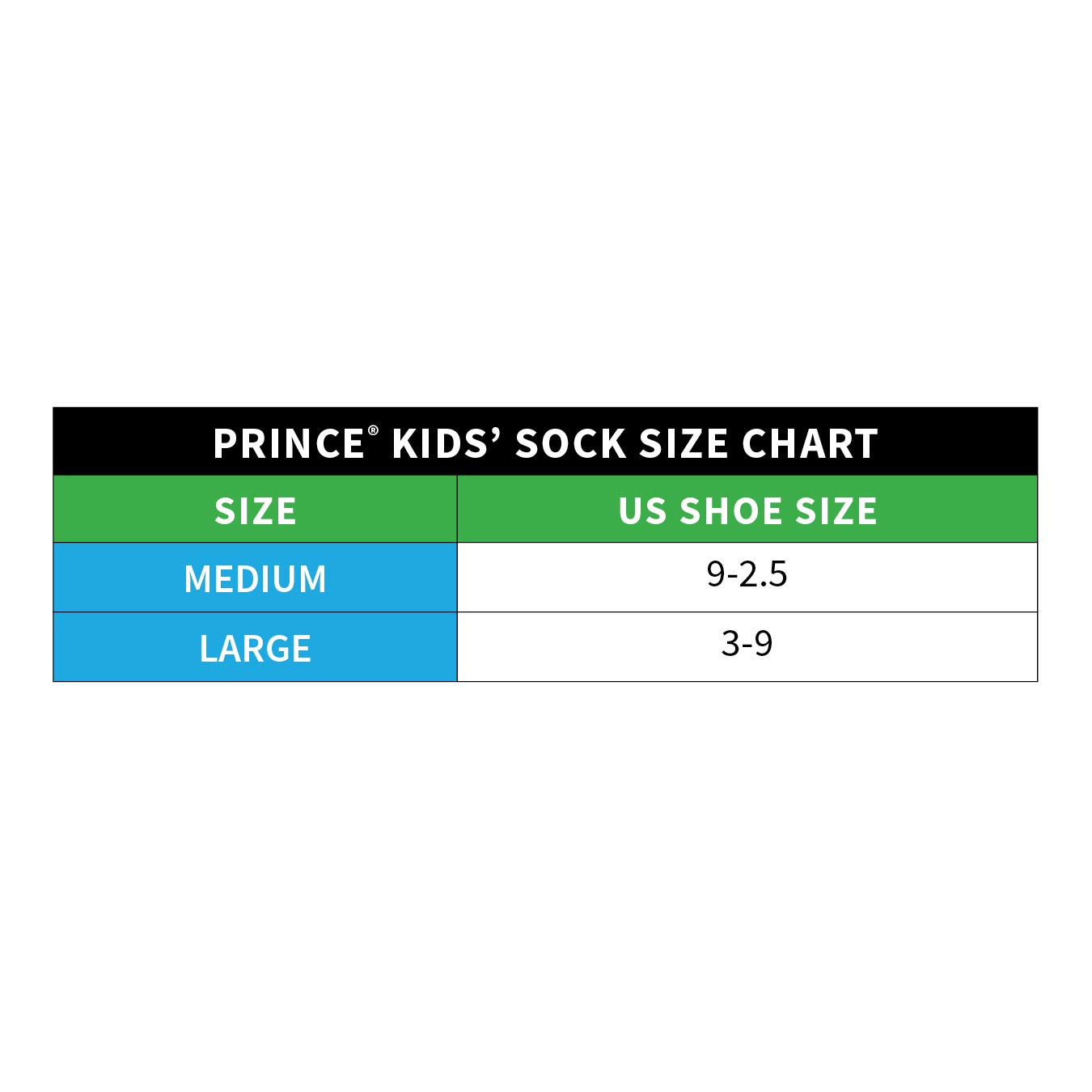 Prince Boys' Crew Length Athletic Socks with Cushion for Active Kids (6 Pair Pack)…