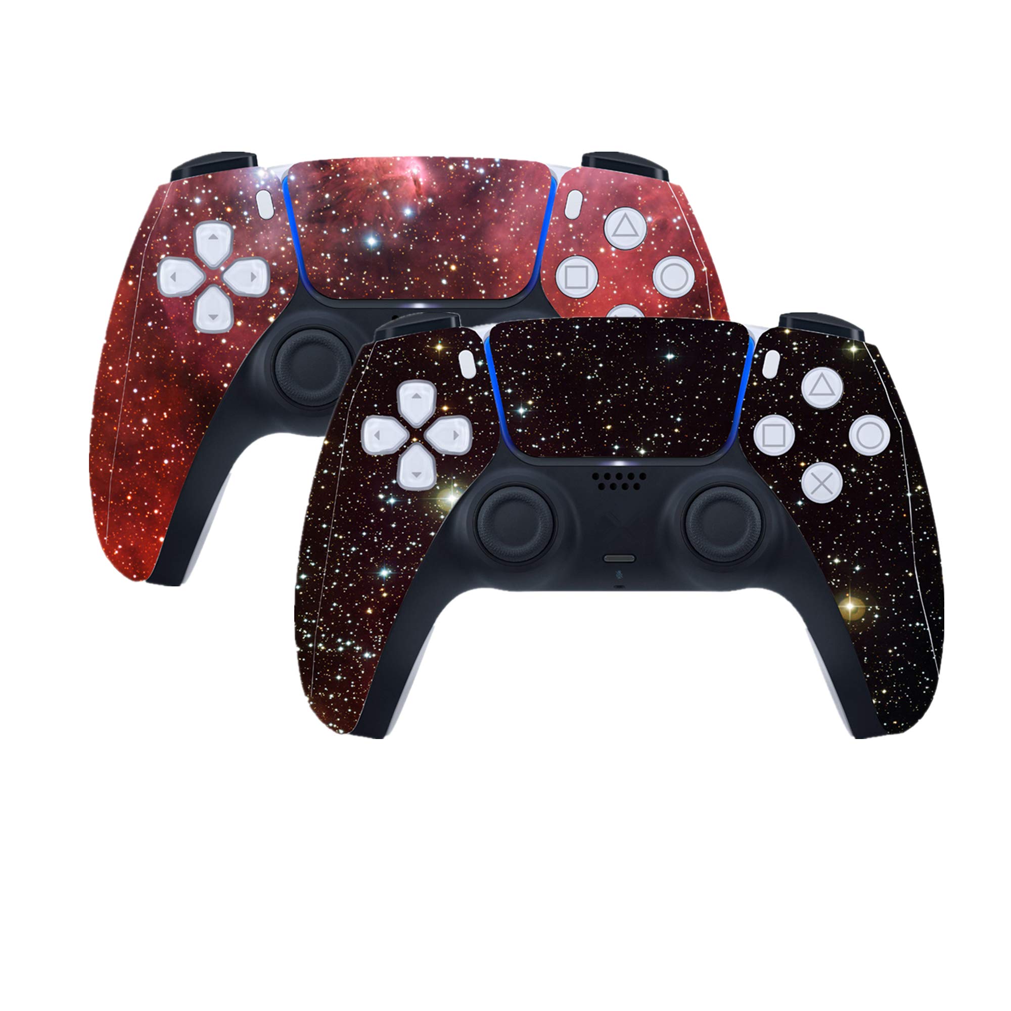 PS5 Controller Skin Vinyl Decal Sticker Protective Cover for Sony PlayStation 5 PS5 DualShock Wireless Gamepad(B)