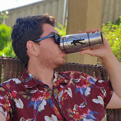 SkunkWerkz Commuter Travel Mug, LVN Licensed Vocational Nurse, Personalized Engraving Included