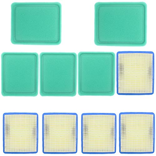 QAZAKY 5pcs Filter Cleaner Compatible with 491588 491588S 4915885 399959 21529800 30927 PR1011002 702557 2838 102549 Toro 1191909 20323 20835 20836 29639 3hp 3.5hp ENGINE_AIR_FILTER