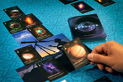 Renegade Game Studios Stellar, 2 Player Stargazing Competition, Ages 8+, Playing Time 30 Minutes.