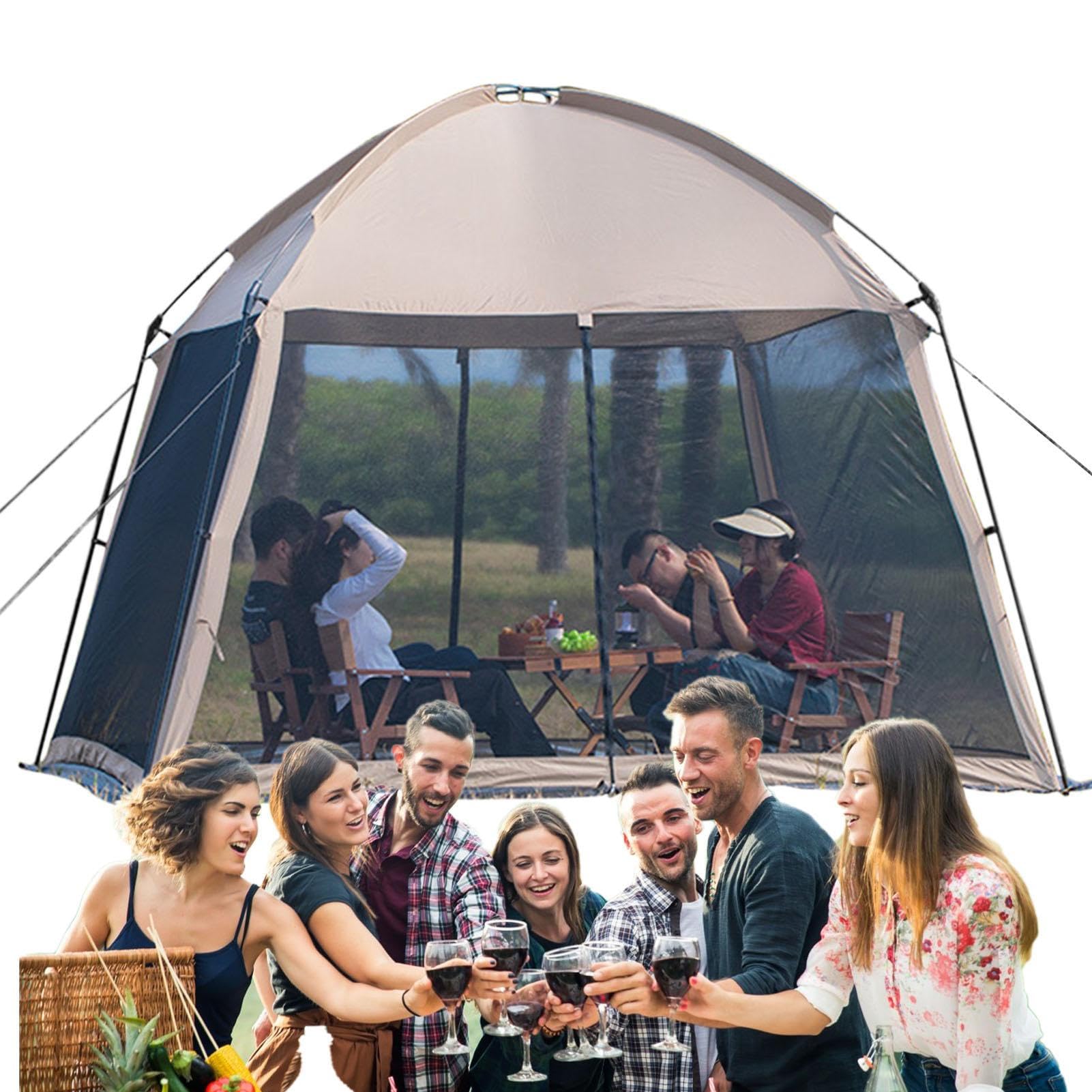 Pop Up Room Mesh Tent, Screen Mesh Tent, Portable Mesh Changing Room Tent, Pop Up Screen Room Accommodates With Mesh Side Walls, Retractable Screen Mesh Room Tent, Mesh Tent For Sunscreen Picnic Fishi