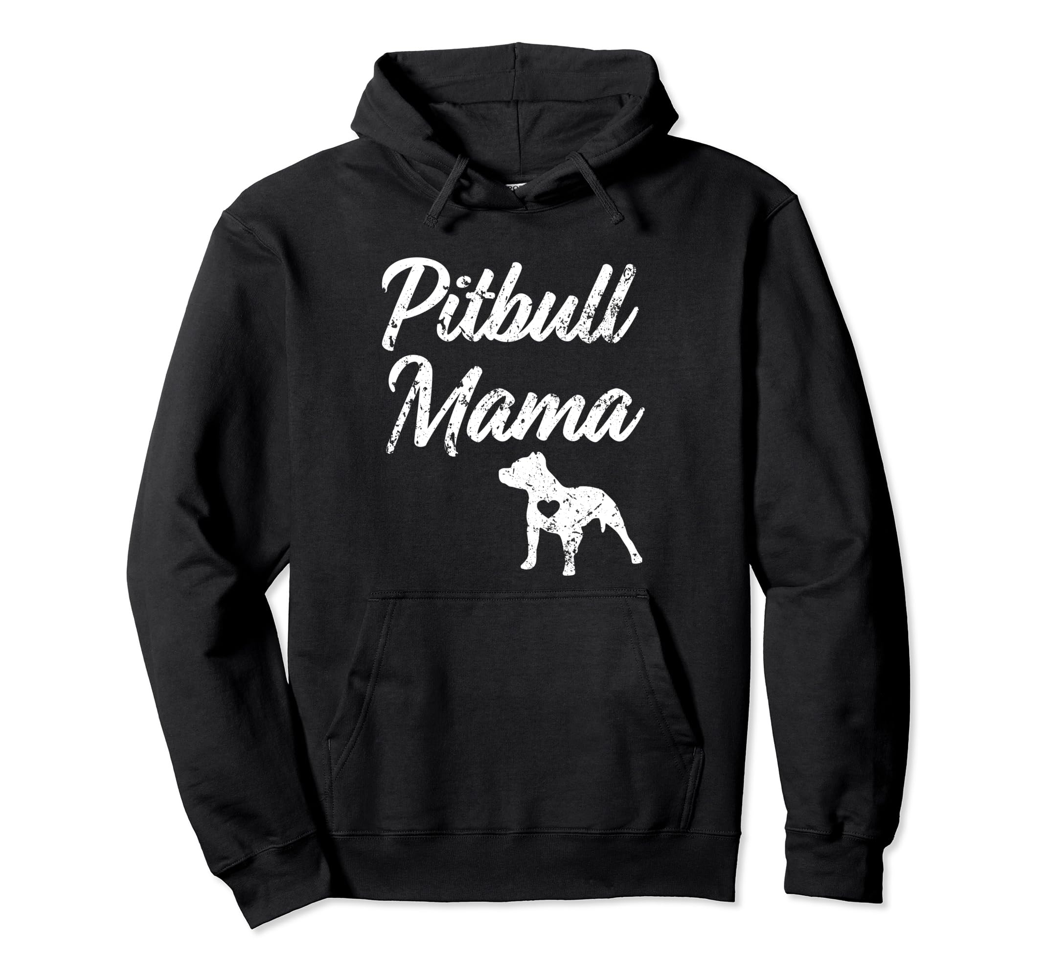 Proud Pitbull Mama womens pit bull dog hoodie