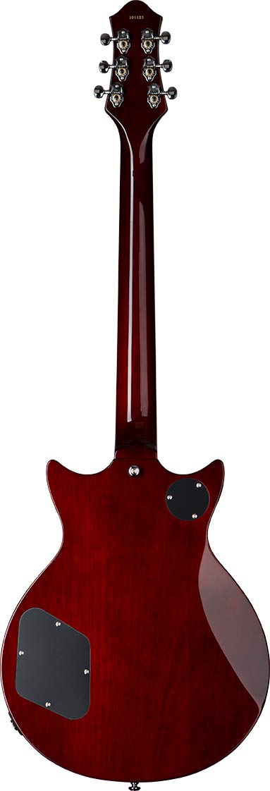 Prestige Guitars DC Coupe DEUCE MR, 6 String, Right Handed, Metallic Red (16045)