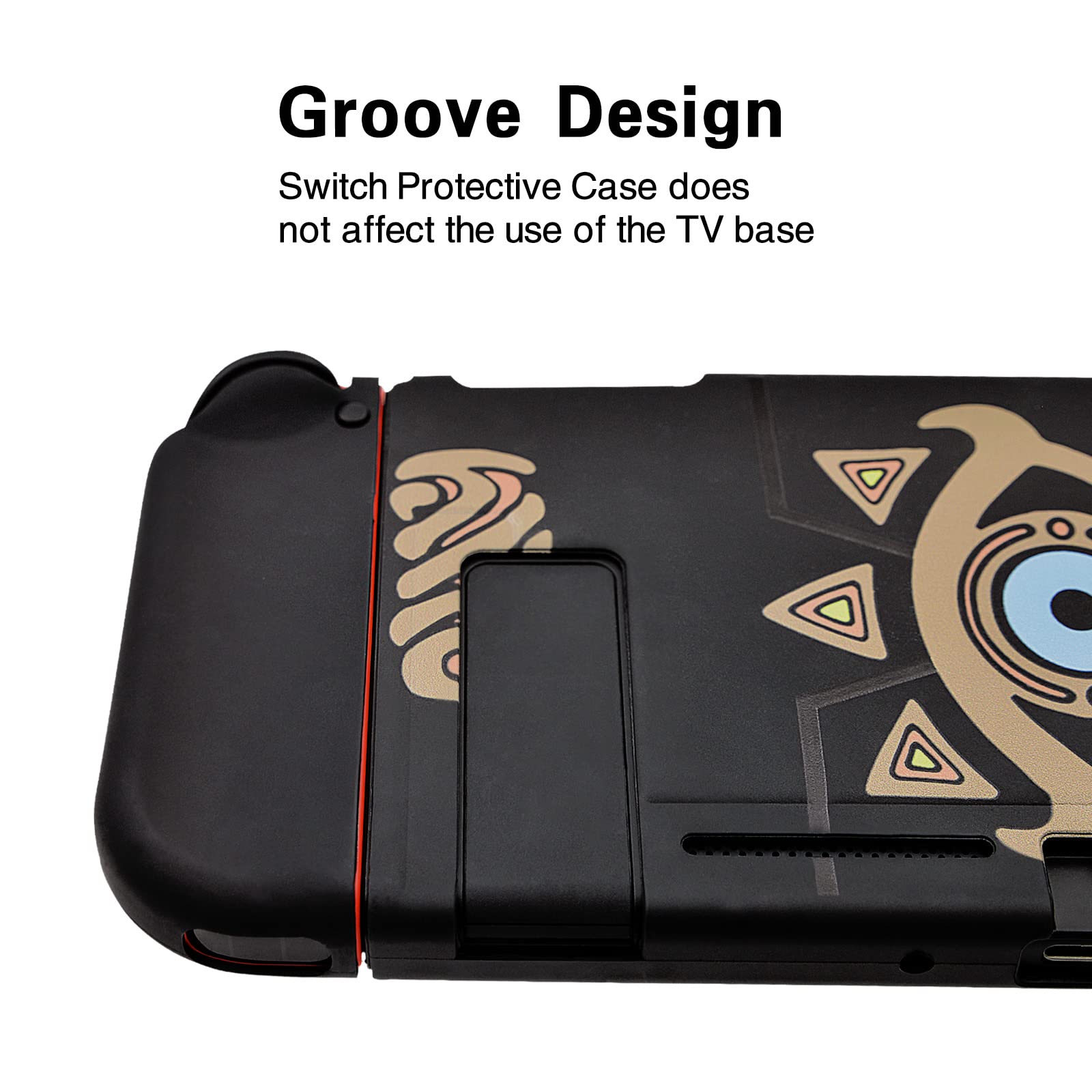 WYMDDYM Protective Case for Zelda Switch, Protective Case Compatible with Nintendo Switch, for Zelda Game Accessories Soft Slim Cover Shell for Console