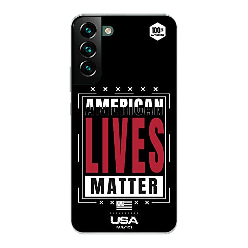 Phone Case American Lives Matter USA Patriot Design Silicone Transparent - Compatible iPhone and Samsung (Samsung Galaxy A52)