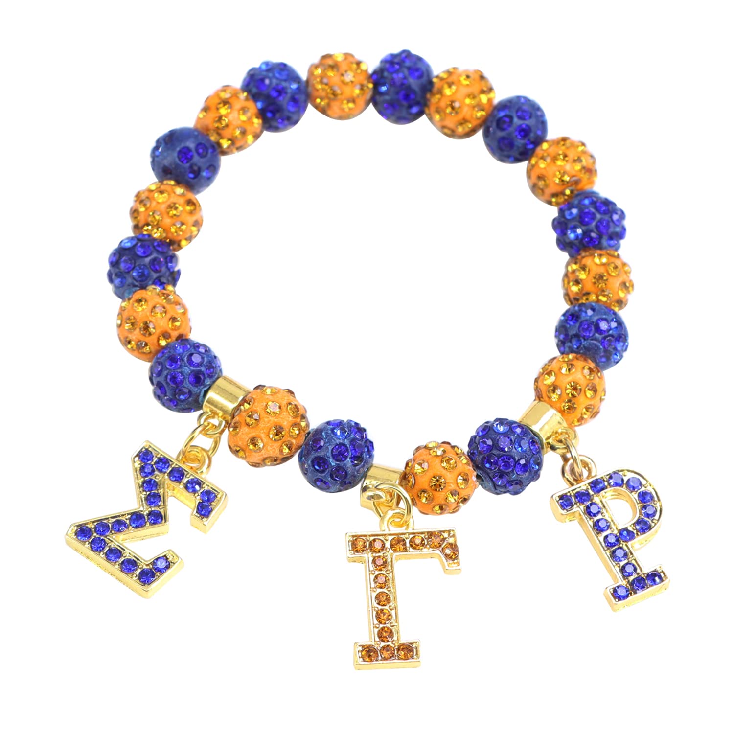 TongXin SGRHO Sorority Gift for Women 1922 Sorority Paraphernalia Bracelet Greek Sorority Rhinestone Jewelry Gift (SGR Bracelet 02)