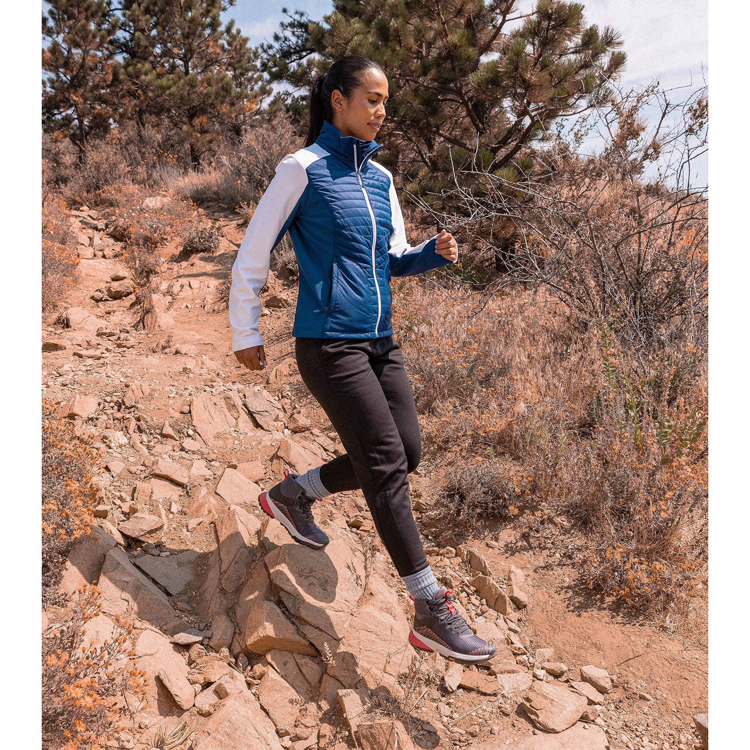 Spyder Women's Trail Running Shoes Summit, Black, 8.5