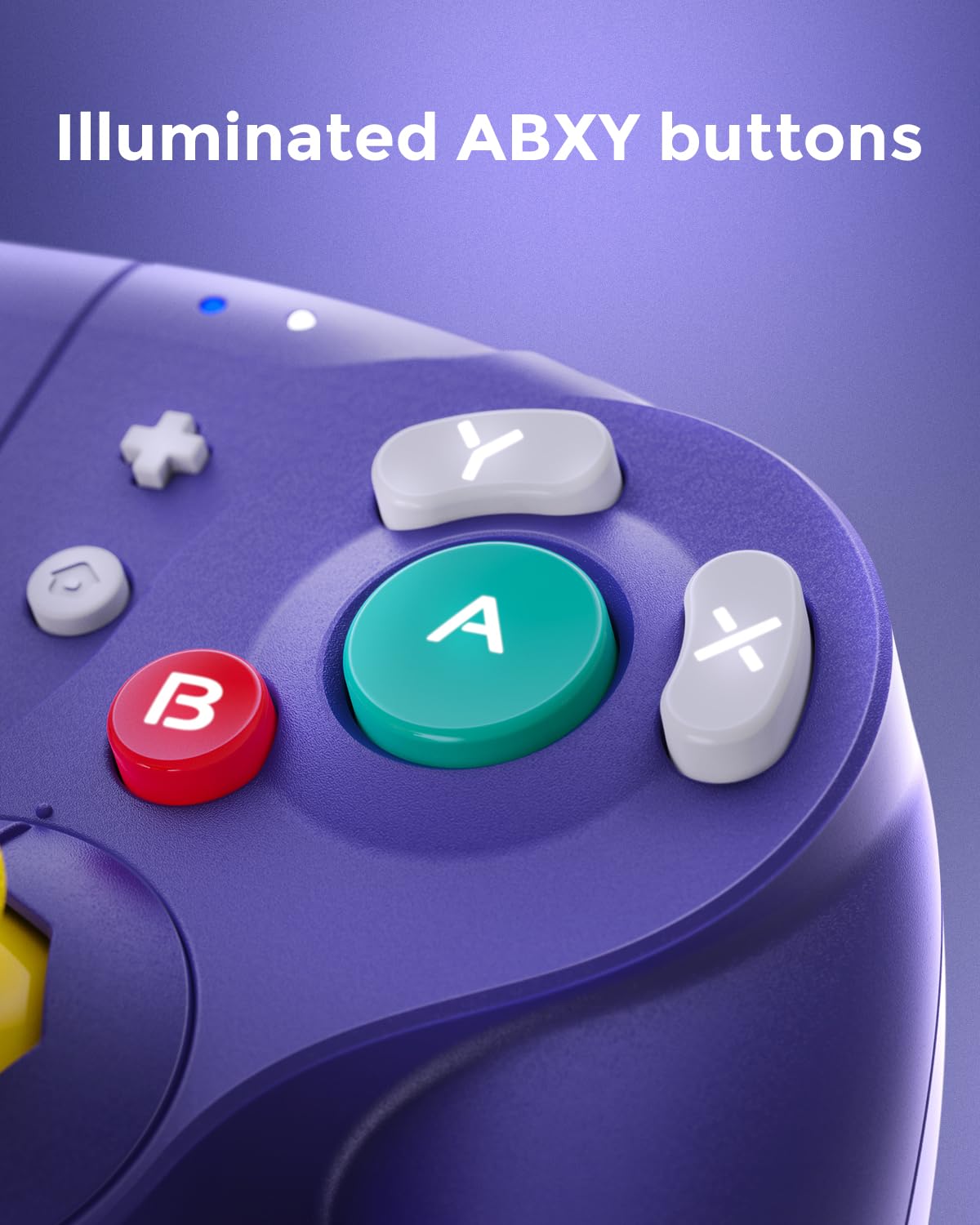 NYXI Wizard Wireless Joy-pad for Switch/Switch OLED with Mid Bridge