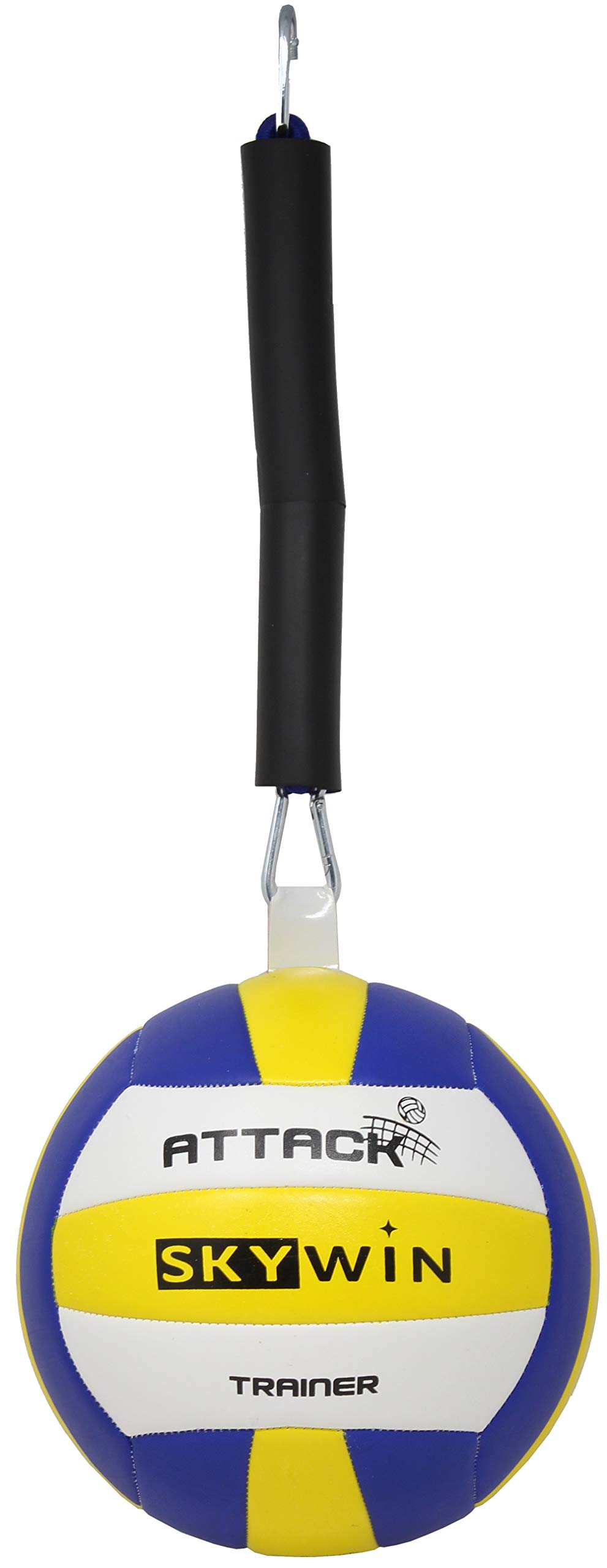 Skywin Volleyball Spike Trainer, Excellent Volleyball Training Aids Towards Epertise, Volleyball Equipment Training Improves Serving, Arm Swings, and Spiking Power (yellowblue)