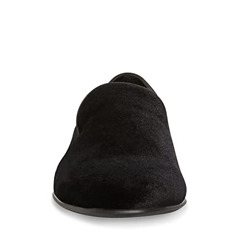 Steve Madden Men's Laight Loafer, Black Velvet, 9.5