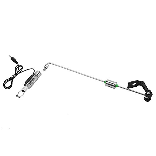 Yeuipea Fishing Bite Indicators,Fish Bite Alarm LED Illuminated Indicators Chain Hanger Fishing Tool Tackle Accessory 16-2602