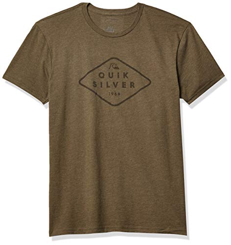 Quiksilver Men's Island Beat TEE, Kalamata Heather, S