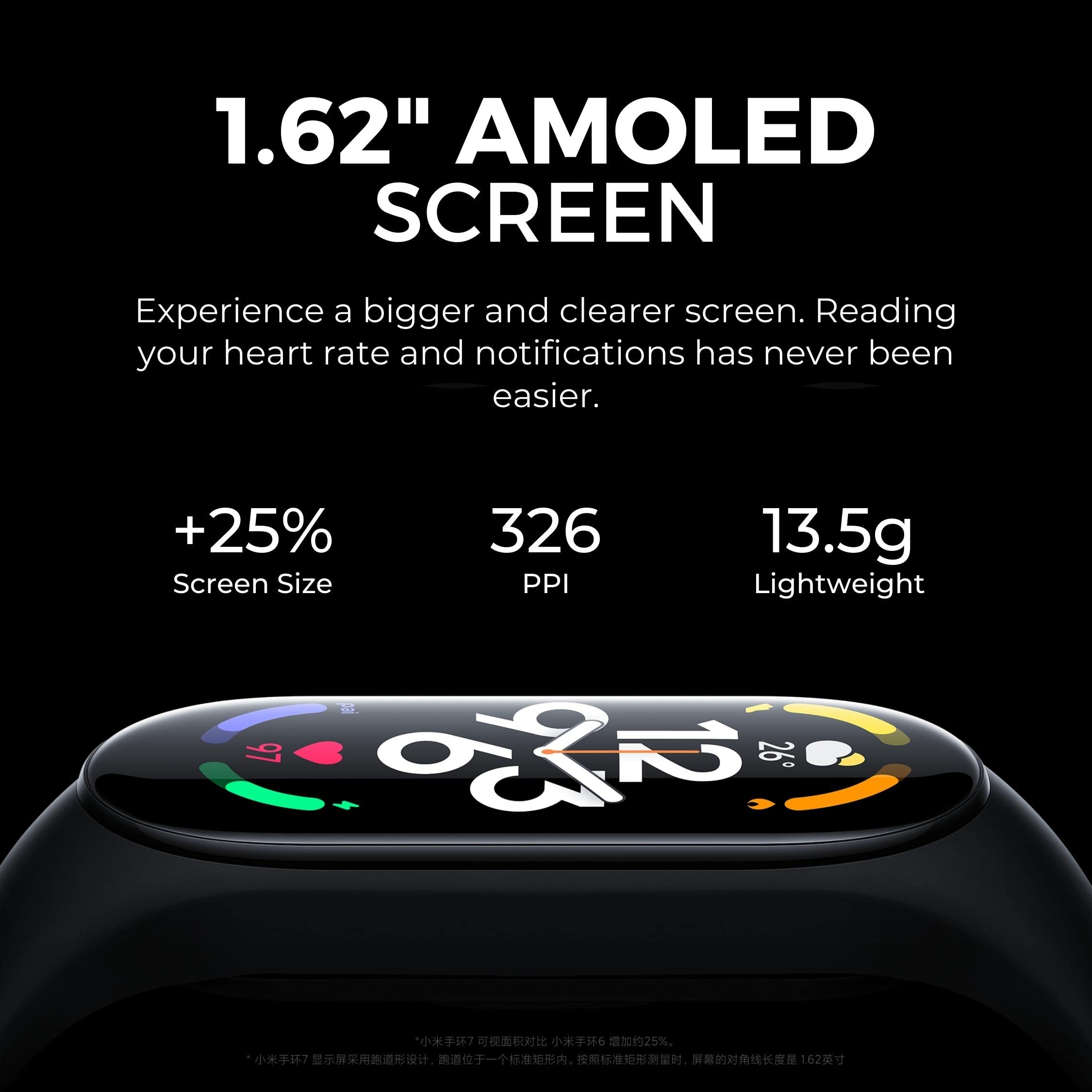 Xiaomi Mi Band 7 Smart Bracelet 6 Color AMOLED Screen Miband 7 Blood Oxygen Fitness Traker Bluetooth 5.2 Waterproof Smart Band