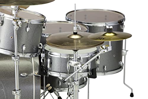 Pearl CH70 Cymbal Boom Attachment Clamp with 15" Solid Boom Arm, Multi-Angle Mounting Clamp, and UniLock Gearless Cymbal Tilter for Splash, Crash, and Effects Cymbals.