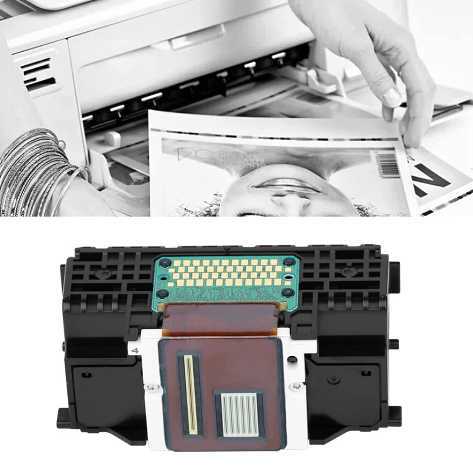 QY6-0086 Print Head, Canon Printhead Replacement for Canon Latest Chip Compatible for Canon MX922 MX928 MX728 IX6780 IX6880 MX721 MX722 MX725 MX726 MX727 Printer