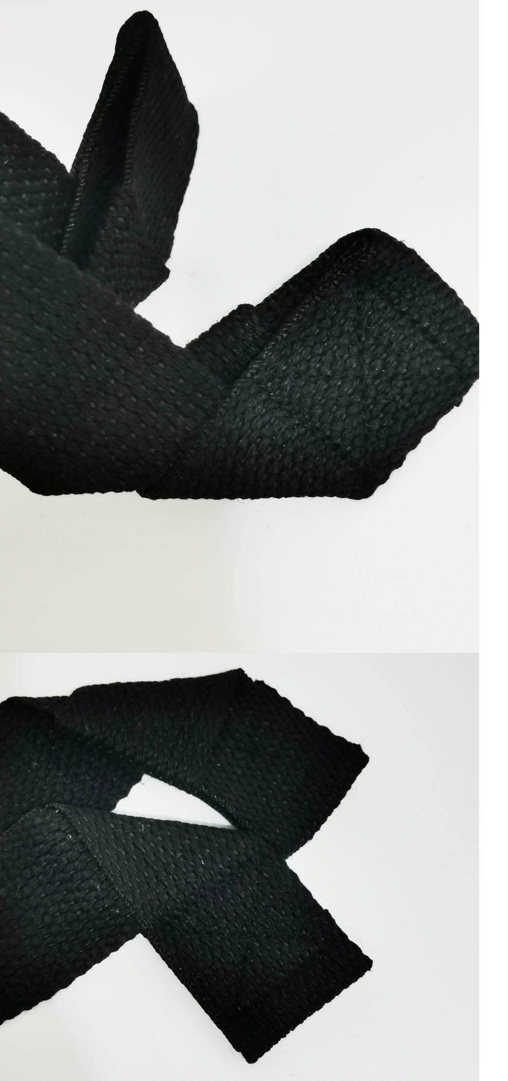 Yoga mat Straps for Carrying,2 Adjustable Loops Yoga mat Shoulder Straps Sling,Durable Cotton Yoga Strap Carry(black)