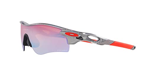 Oakley Men's Radarlock Path (A) Rectangular Sunglasses, Space Dust/Prizm Snow Sapphire, 55 mm