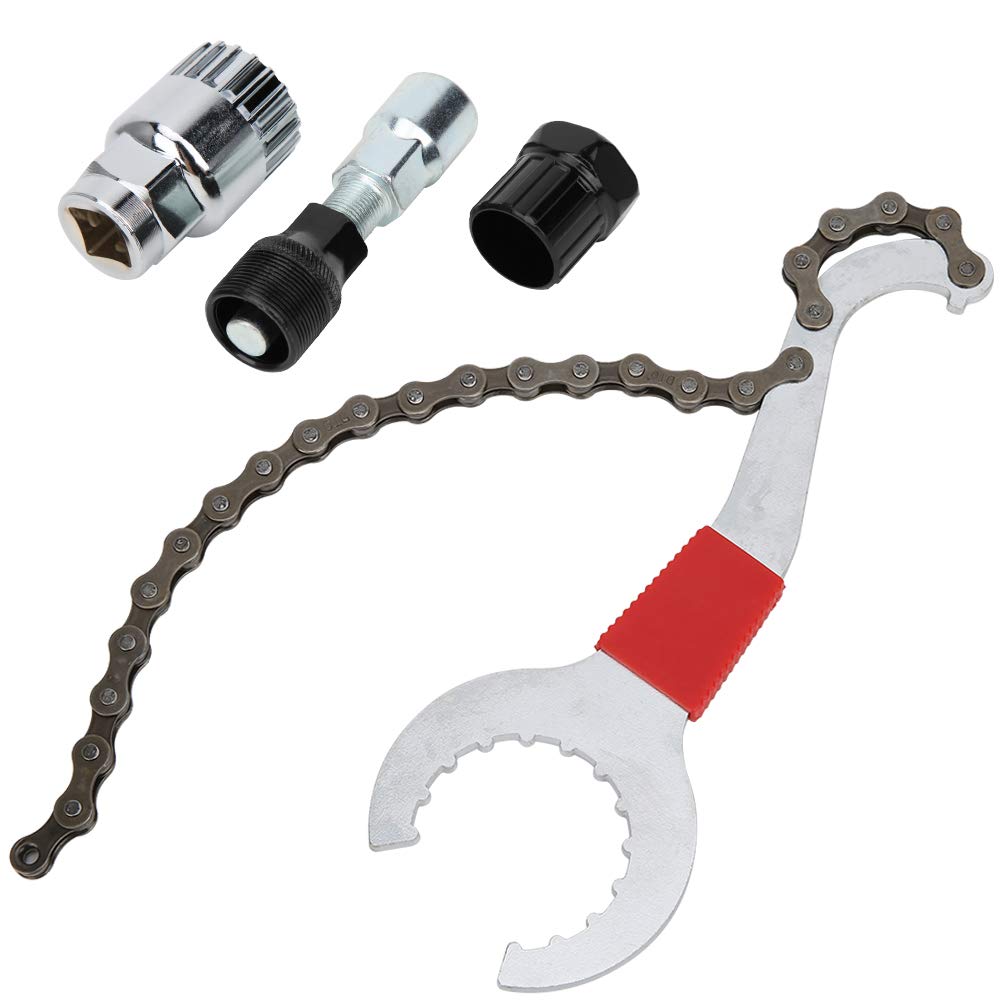 Uxsiya Road Bike Repair Tool Kits, Multifunction Portable Mountain Bike Repair Tool Easy to Operate Durable for Maintenance