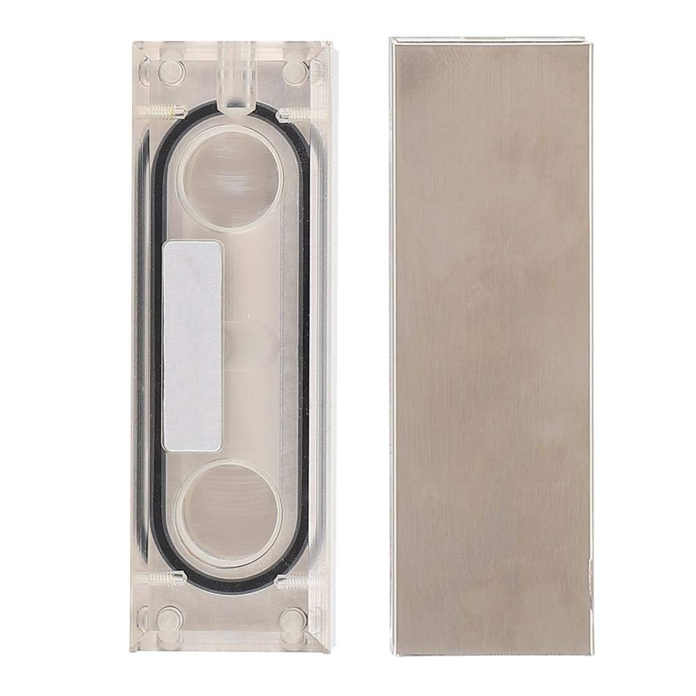 S erounder Water Block for M2 Solid-State Drive 2280, PC Water Cooling Heat Sink, with Copper Cold Plate, Easy Installation,Water Cooling Heat Sink Copper Block Cooler Accessories