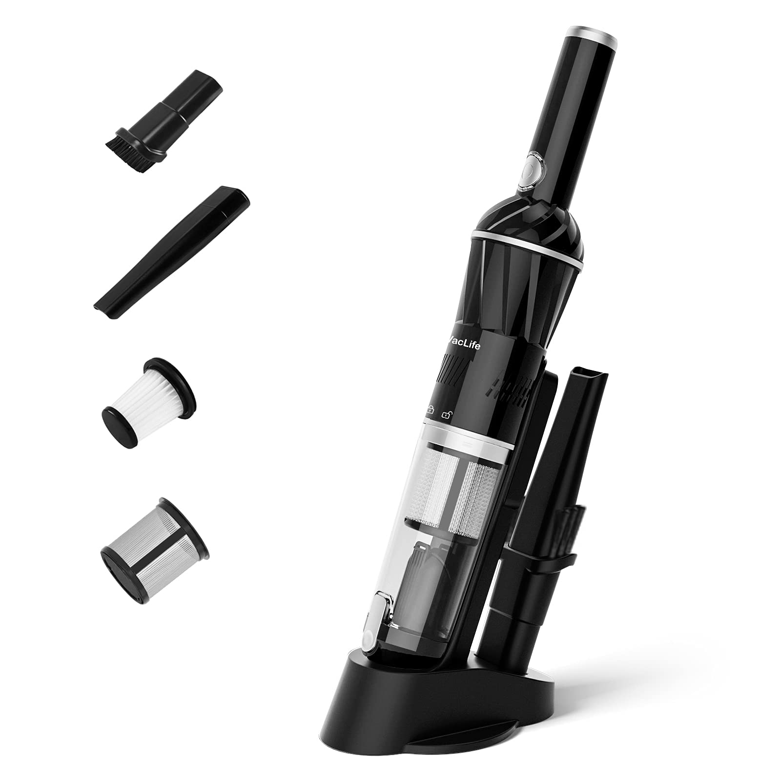 VacLifePRO Handheld Vacuum - Portable Car Vacuum, Fast-Charging Handheld Vacuum Cordless for Home, Office and Car, Hand Vacuum Cordless Rechargeable (VL736)