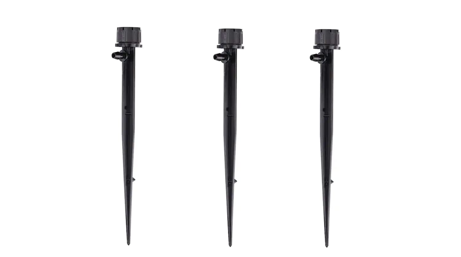 Raindrip 15600UB Full Circle Adjust Bubbler Stake-Stream Spray, Loose, 5-Inch (3 Pack)