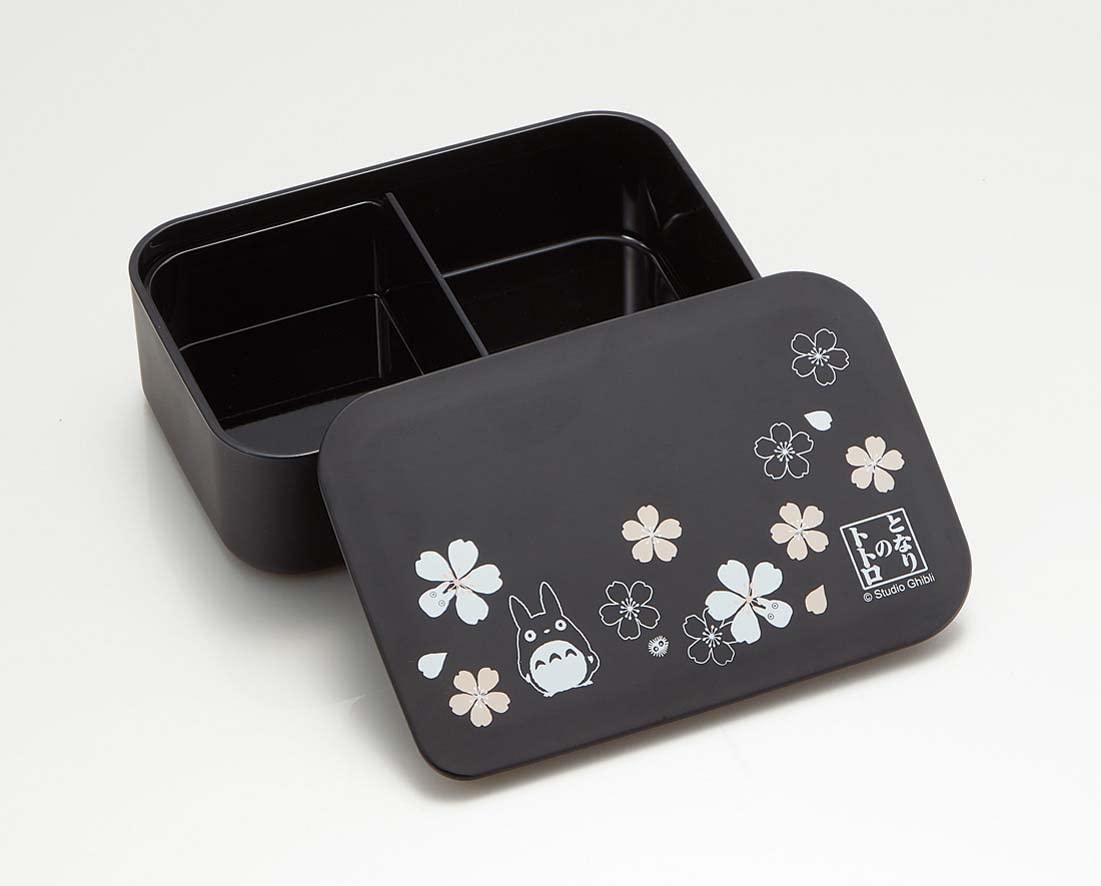 Skater NLP5-A Painted 1-Tier Bento Box, 16.9 fl oz (500 ml), Includes Inner and Belt, My Neighbor Totoro, Ghibli Made in Japan