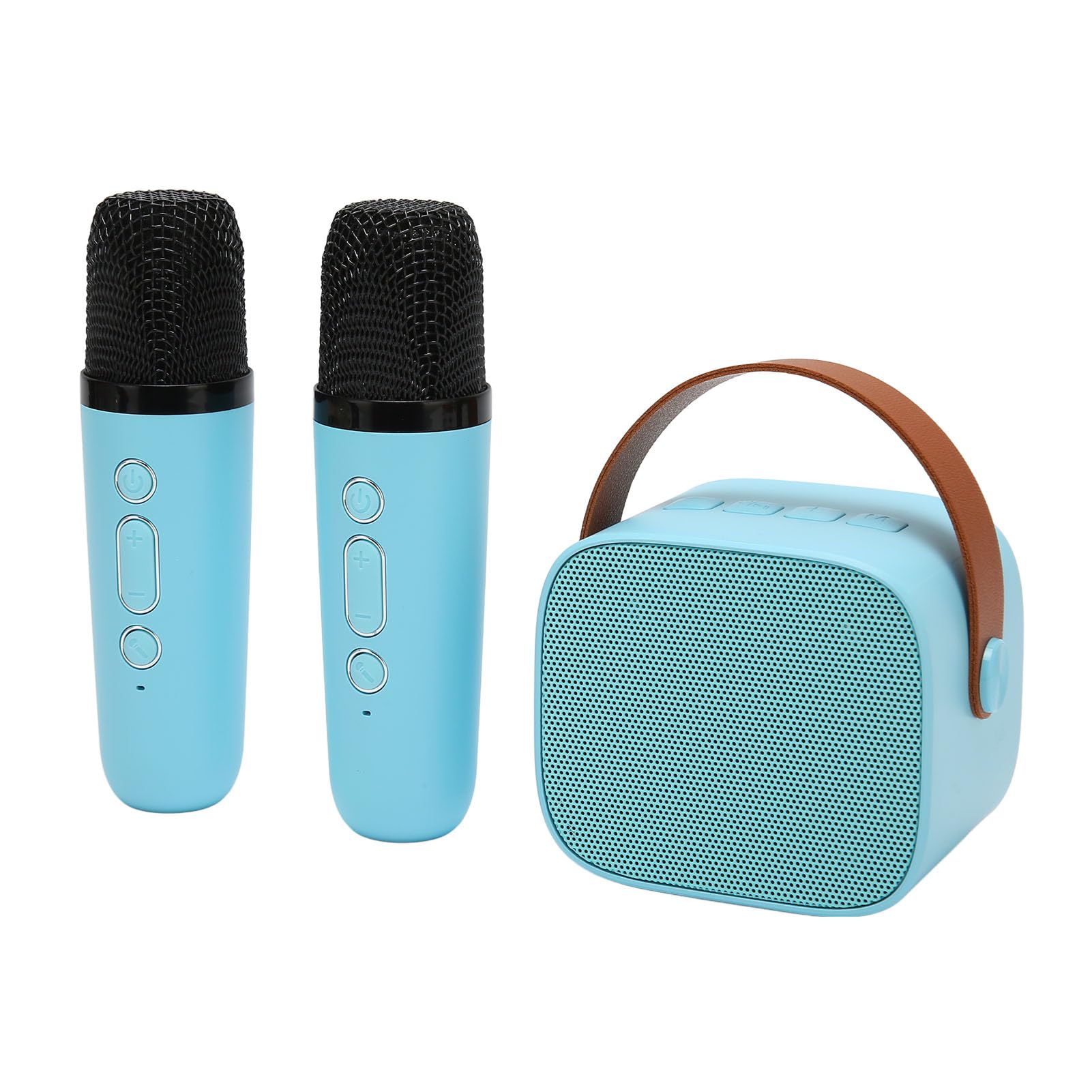 Portable Speaker, Heavy Bass Reverb Sound Function Multifunctional Karaoke Machine Stereo Sound Voice Change Effect for Home KTV (#3)