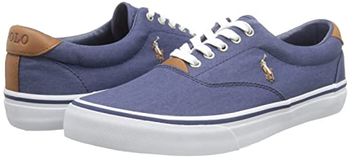 Polo Ralph Lauren mens Thorton Sneaker, Newport Navy, 10 US