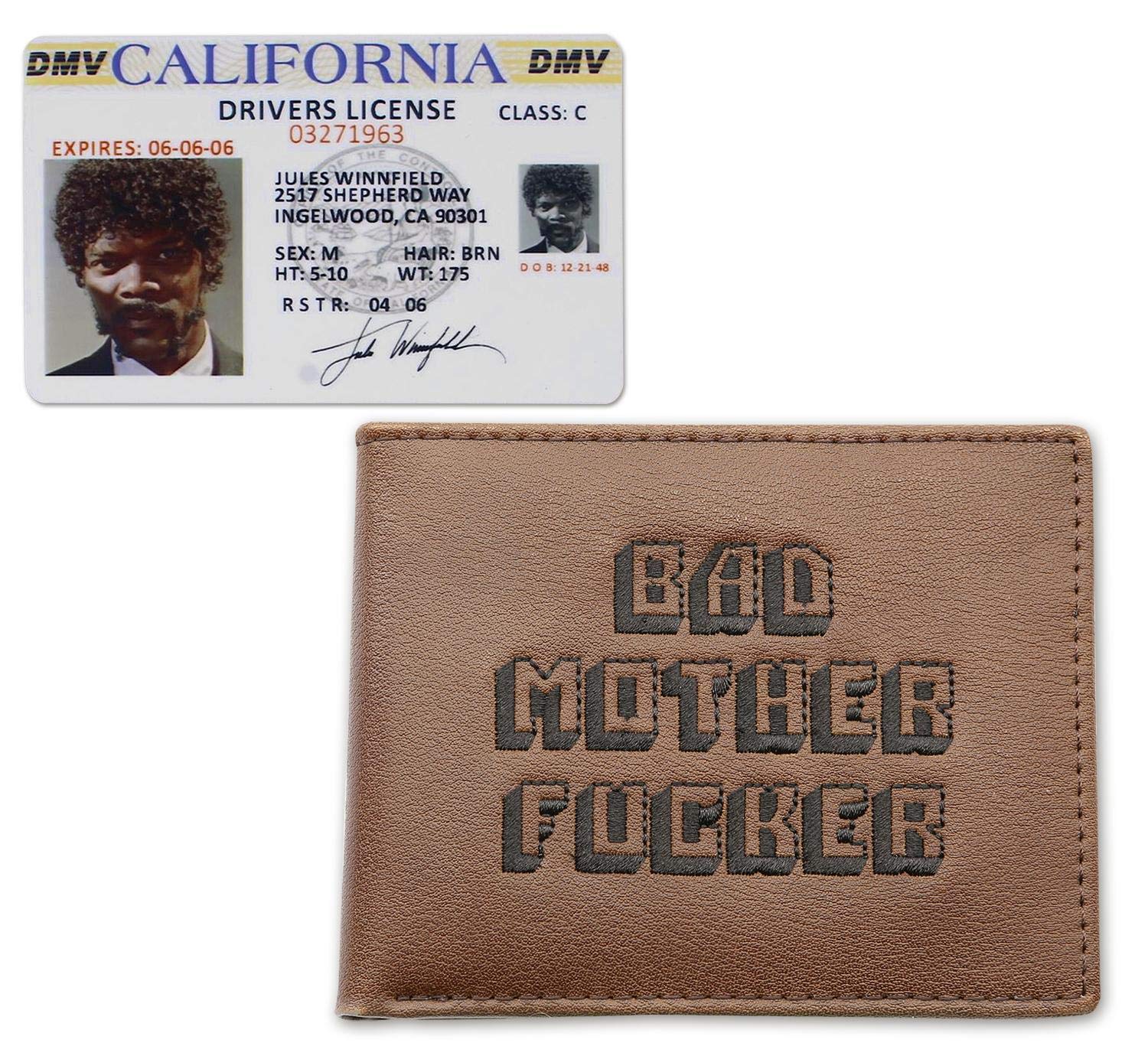 Pulp Fiction Bad Mother Fucker Geldbeutel Set