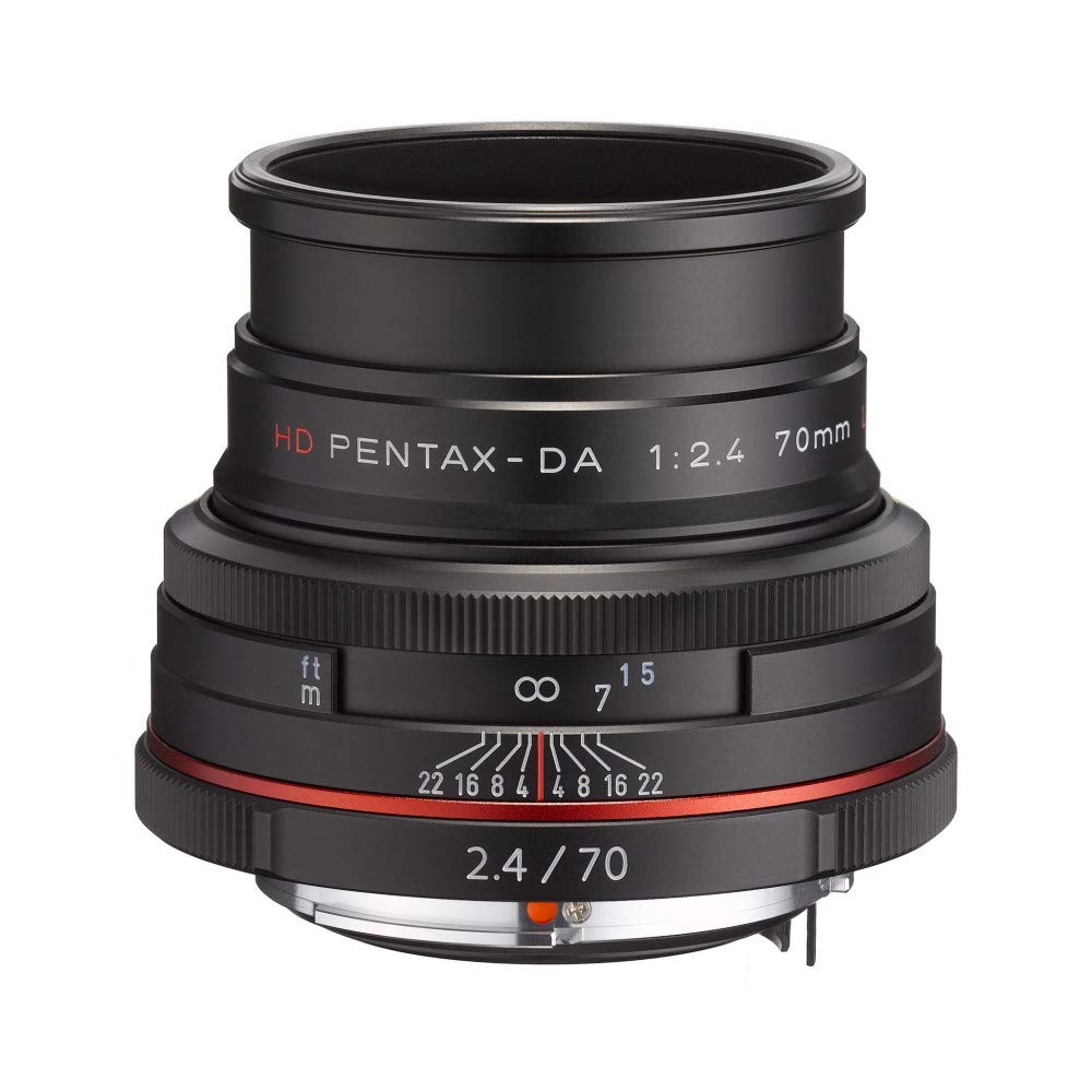 Pentax K-Mount HD DA 70mm f/2.4 70-70mm Fixed Lens for Pentax KAF Cameras (Limited Black)