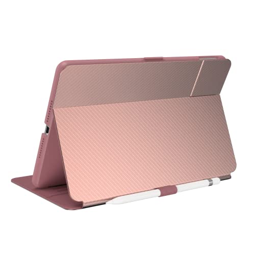 Speck Products iPad 10.2" Stylefolio with Microban (Metal Gold Rose/Lipstick Pink)