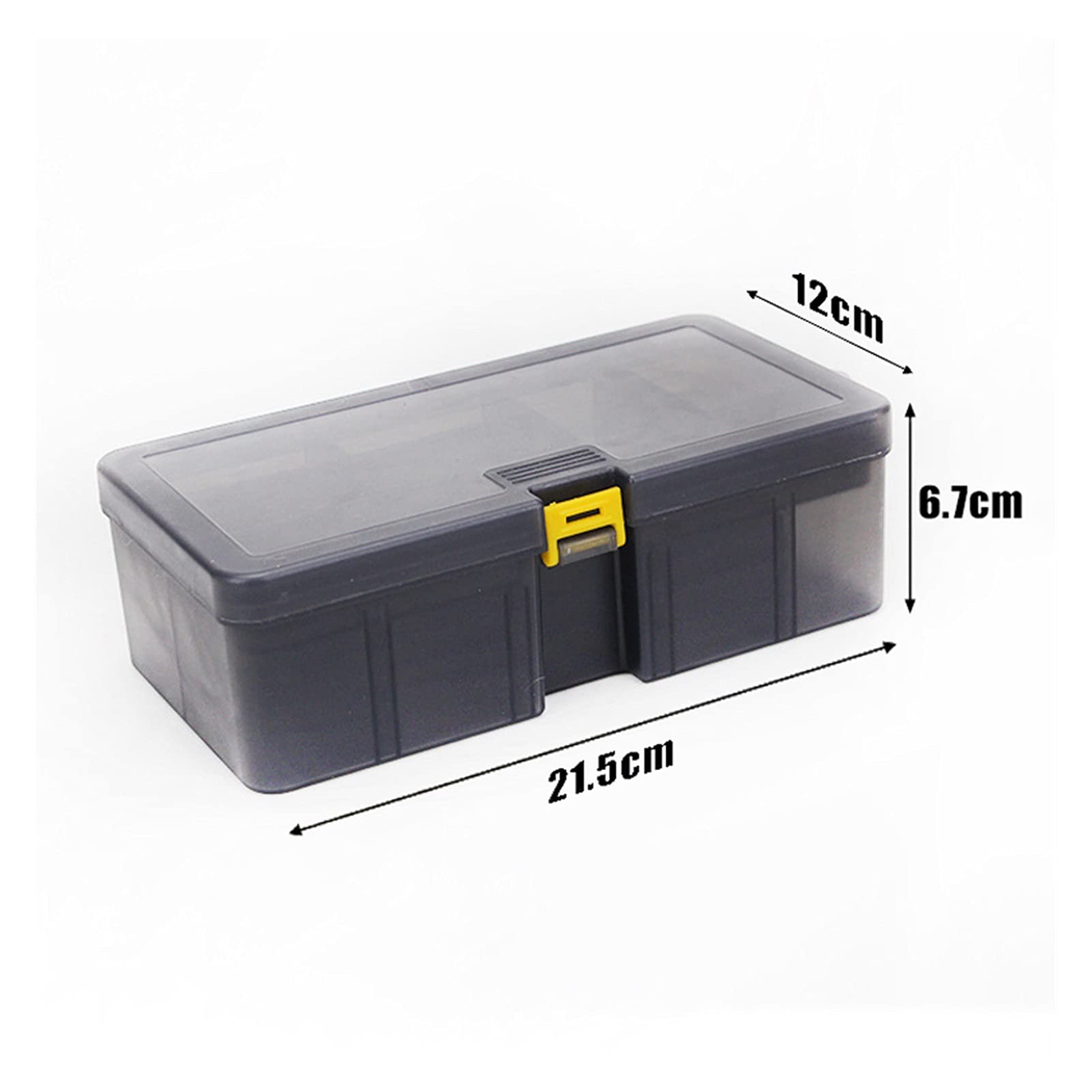 YUXI8541NO Fishing Tackle Box Double Layer Thick Lure Box Storage Box Bait Accessories Tool Box Plastic Box Fishing Gear Fishing Lure Hook Tackle Tackle Box