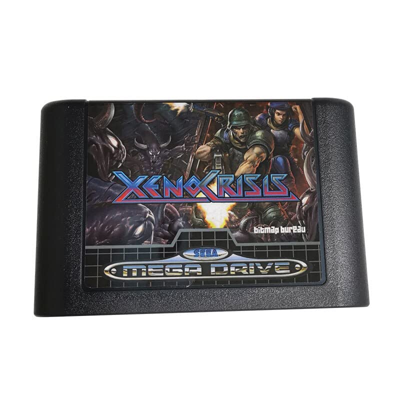 Xenocrisis Video Game Card for SegaMegadrive Geneis Game Cartridge