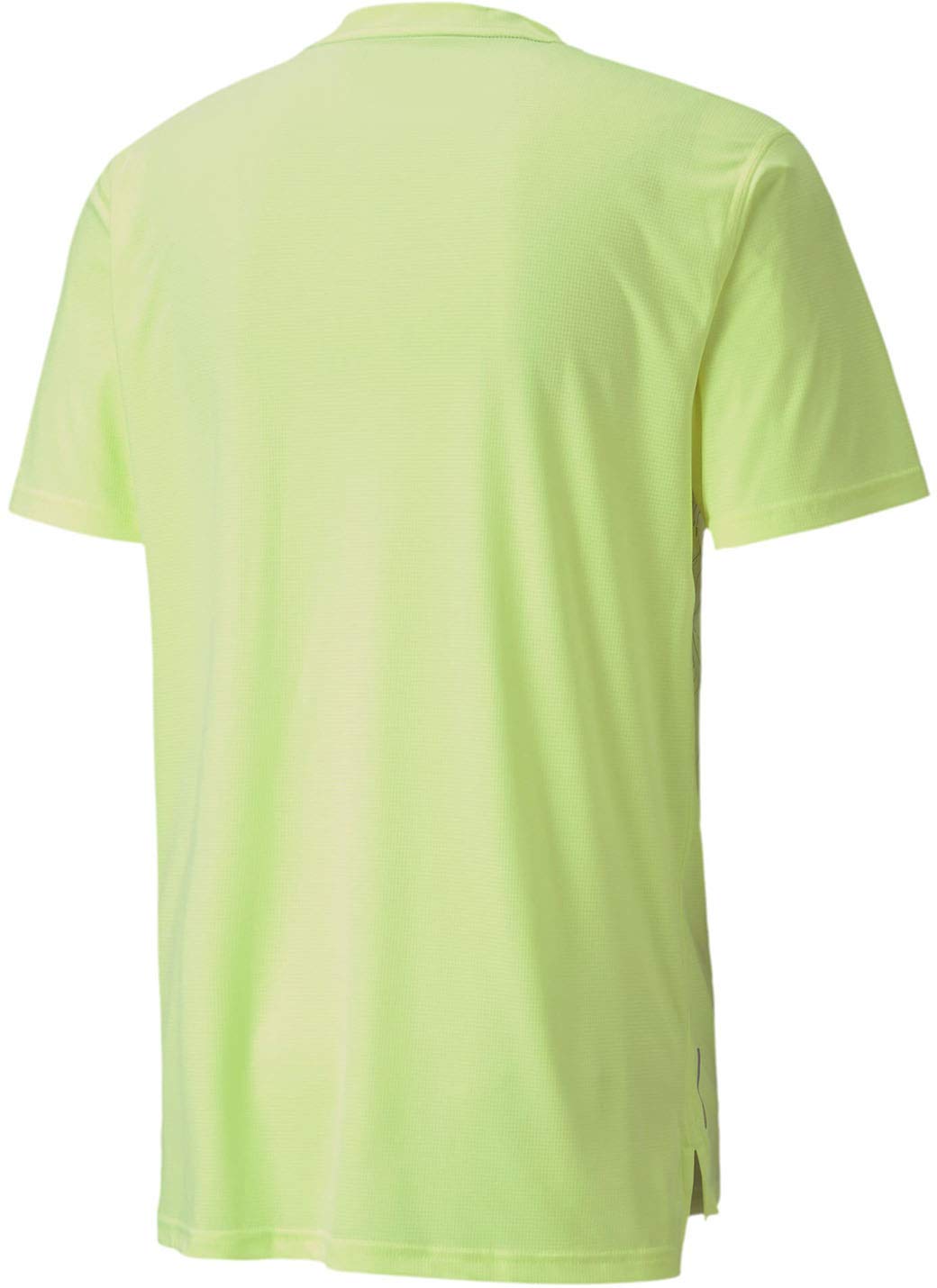 PUMA Men's Run Graphic Cat Tee, Fizzy Yellow, S