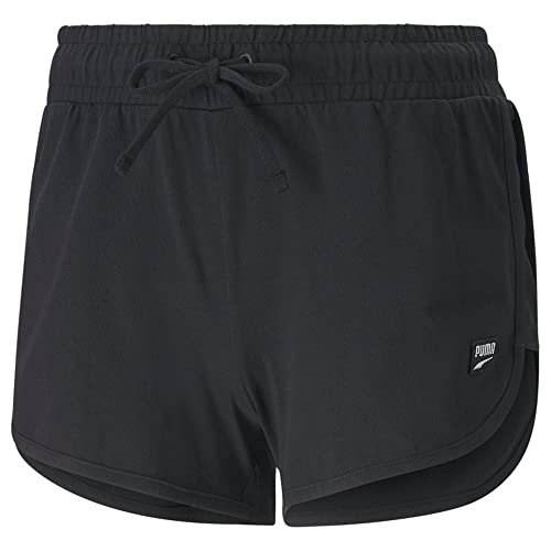 PUMA Women's Downtown Shorts, Black, XS