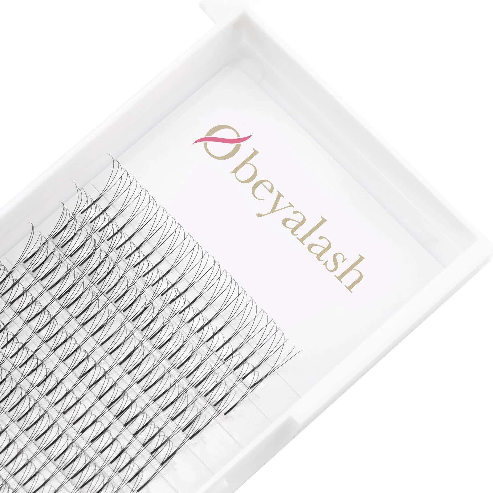Premade Lash Extensions Fans 3D 9-15mm Mix Tray Premade Fans Eyelash Extensions Volume Eyelash Extensions 0.10 Volume Lash Extensions D Curl Premade Fans (3D 0.10 9-15mm)
