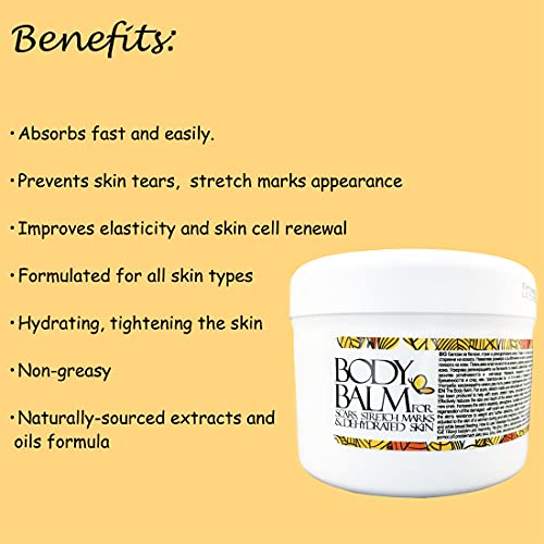 Stretch Mark Remover Cream | Firming, Hydrating, Tightening, Improves Skin Elasticity | Deep Moisturizing Post-Pregnancy Body cream for stretch marks | Naturally-Sourced Extracts and Oils Formula