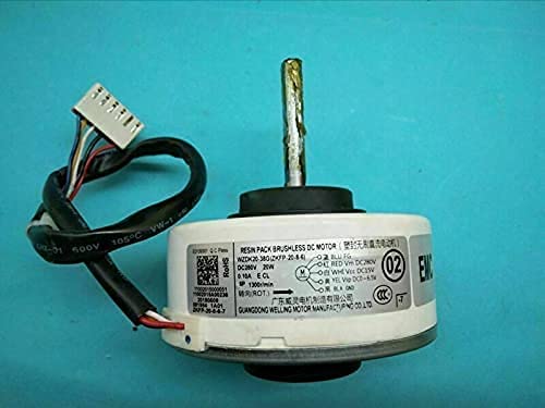 XHSESA Air Conditioning Motor 20W WZDK20-38G (ZKFP-20-8-6) Brushless DC Fan Motor OEM