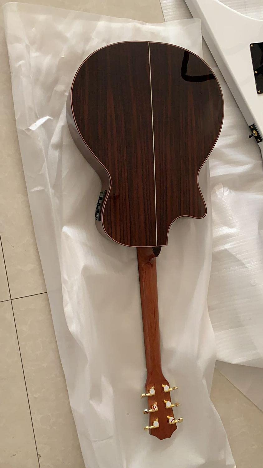 Style acoustic electric guitar, solid spruce top acoustic guitar,Folk pop guitarAcoustic Guitar KitsAcoustic Steel-String Guitars Guitar YYYSHOPP